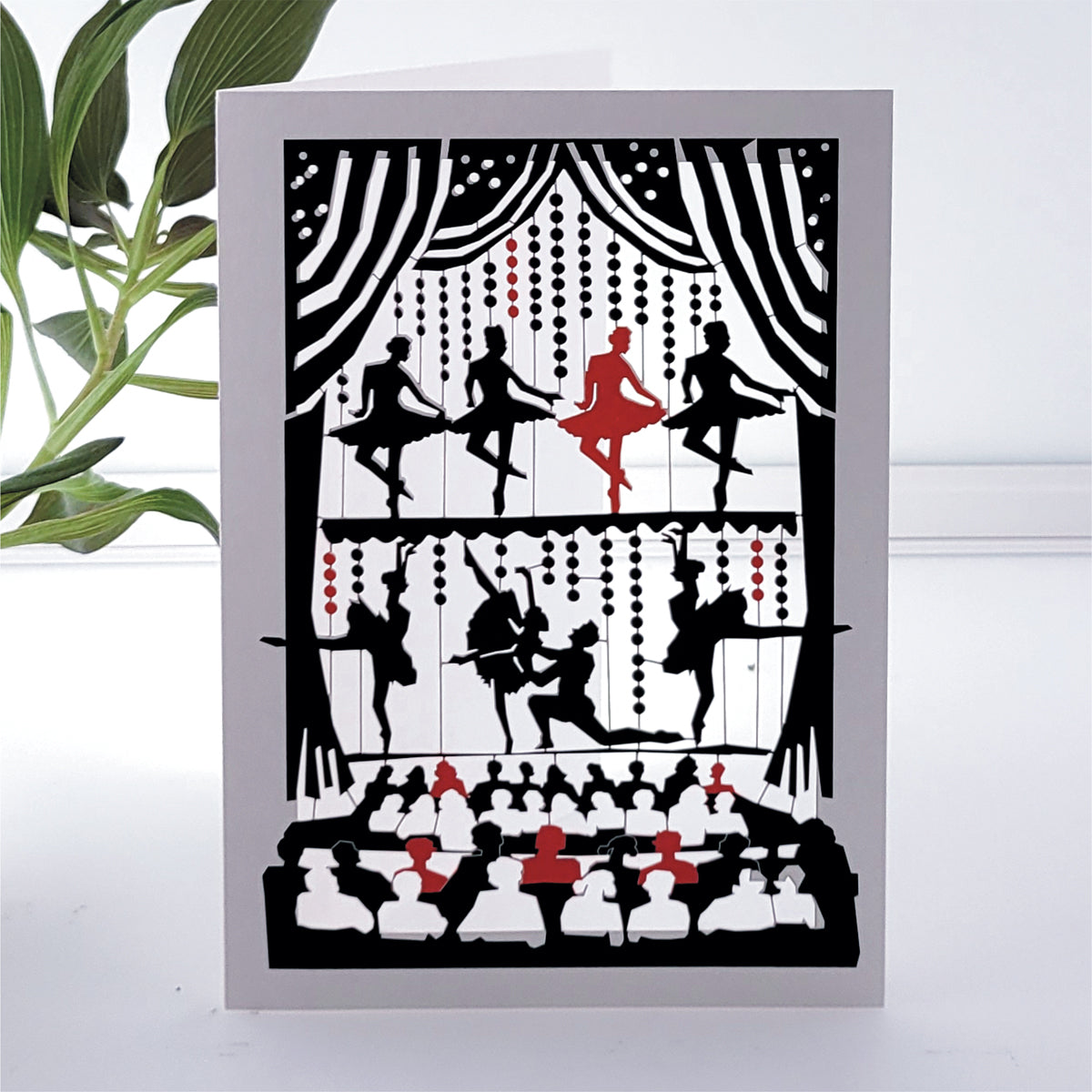Night at the Ballet - Blank - Theatre Card - E53 – Forever cards